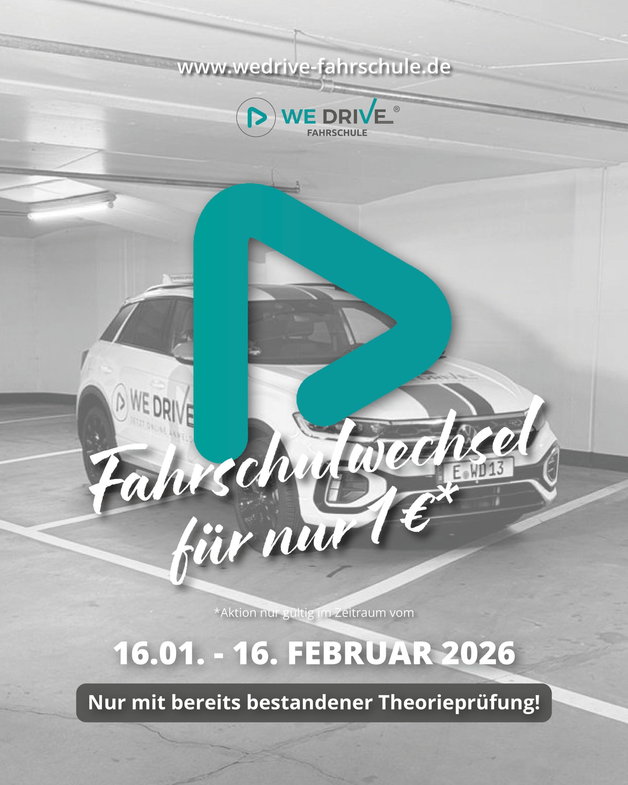 We Drive Fahrschule Essen | Klasse A, B & BE | ab 69,99